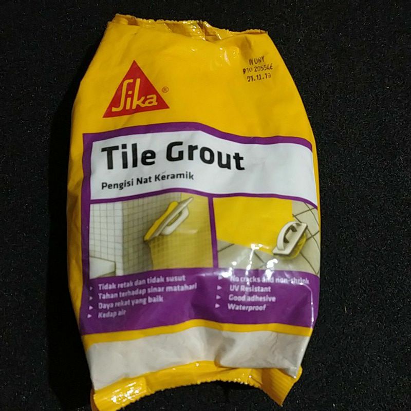Jual tepung sika nat keramik /tepung nat keramik tile grout sika 1kg ...