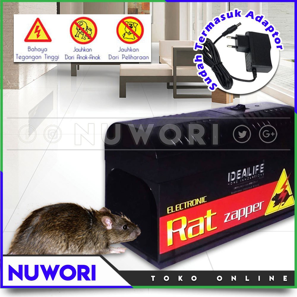 Jual Jual Electronic Rat Zapper Idealife IL-290 Perangkap Tikus ...
