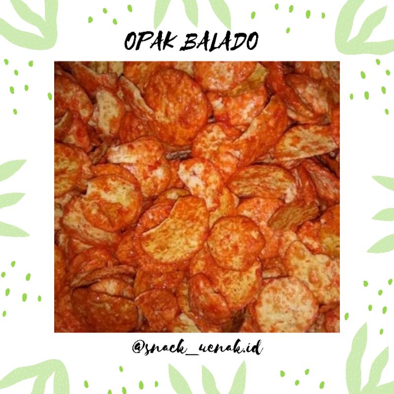 Jual SNACK KILOAN OPAK BALADO 500 GRAM | CEMILAN MURAH MAKASSAR ...