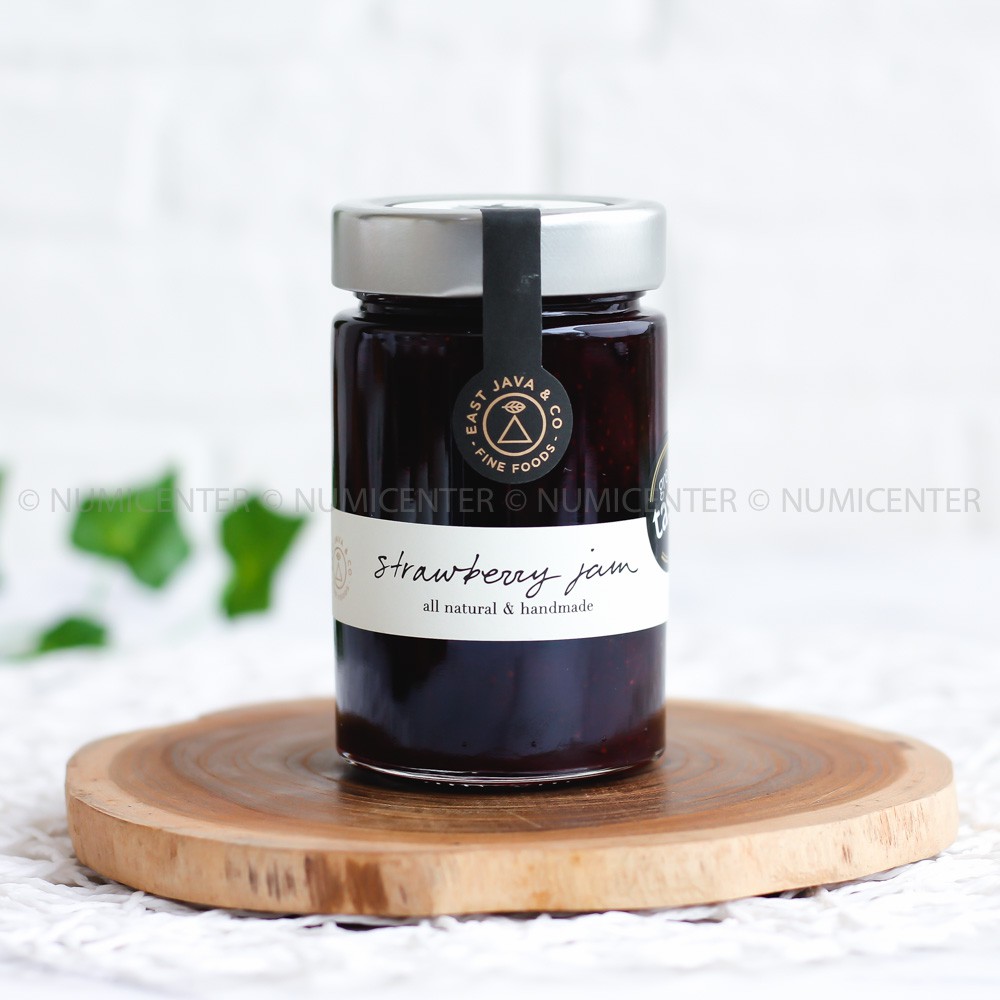 Jual Strawberry Jam Selai Stroberi 250g East Java & Co | Shopee Indonesia