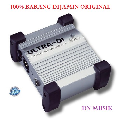 Jual BEHRINGER ULTRA DI -100 / DIRECT BOX - Behringer DI100 ORIGINAL ...