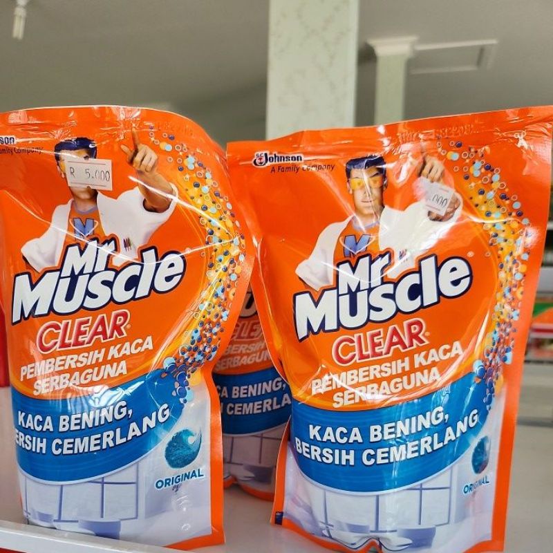 Jual Mr muscle clear pembersih kaca 440 ml | Shopee Indonesia
