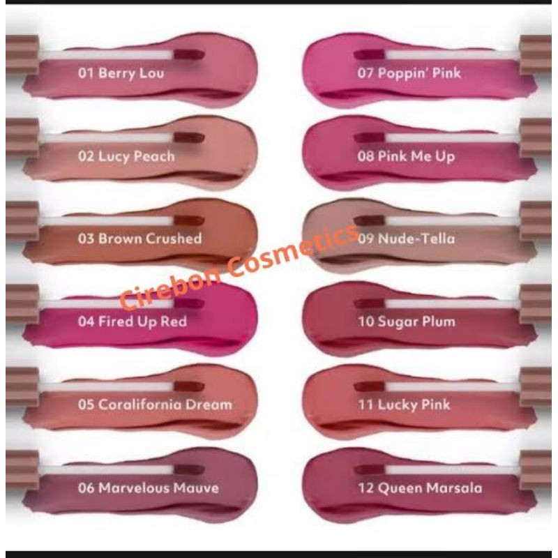 Jual marina lip cream glow ready | Shopee Indonesia