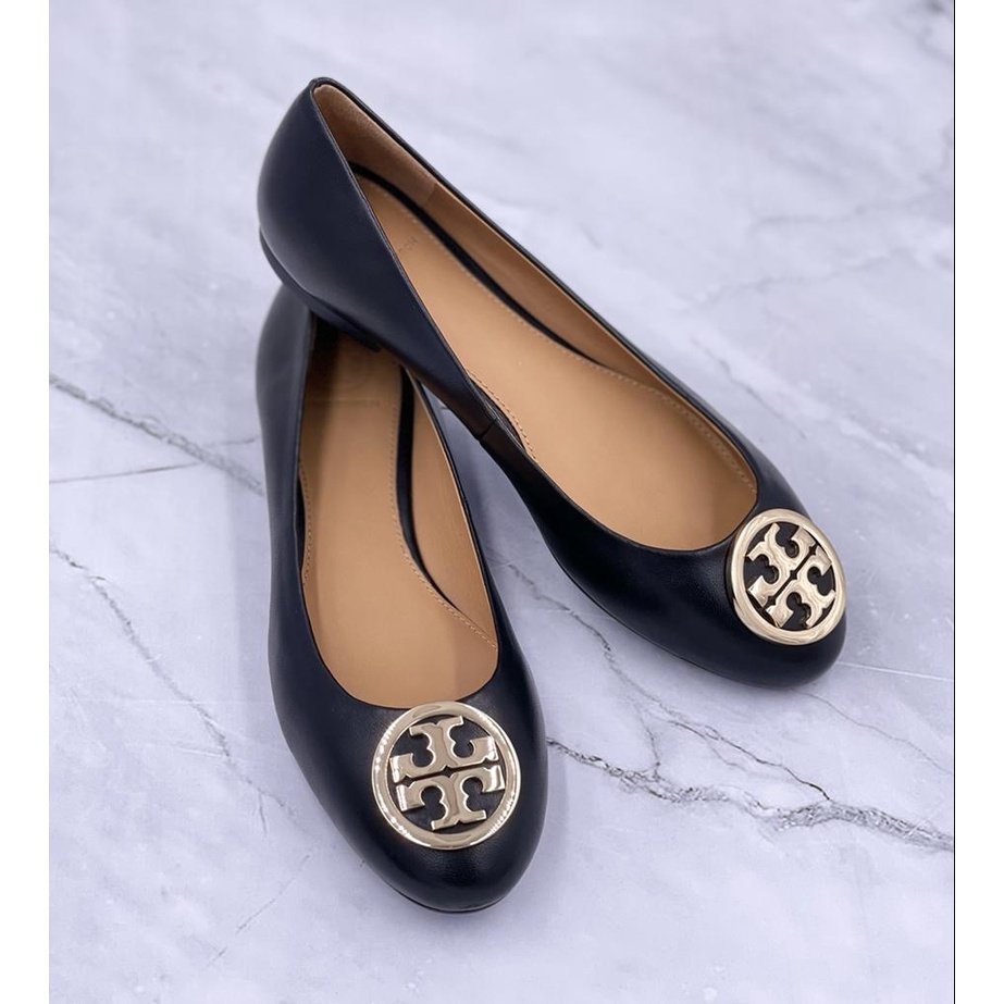 Jual Sepatu Tory Burch Benton 2 Ballet Black New Original | Shopee ...