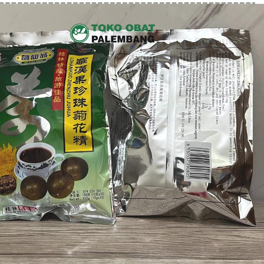 Jual Kekinian LOHANKUO ZHENZHU JUHUA 10 SACHET LO HAN GUO LO HAN KUO ZHEN ZHU JU HUA LOHANGUO ...