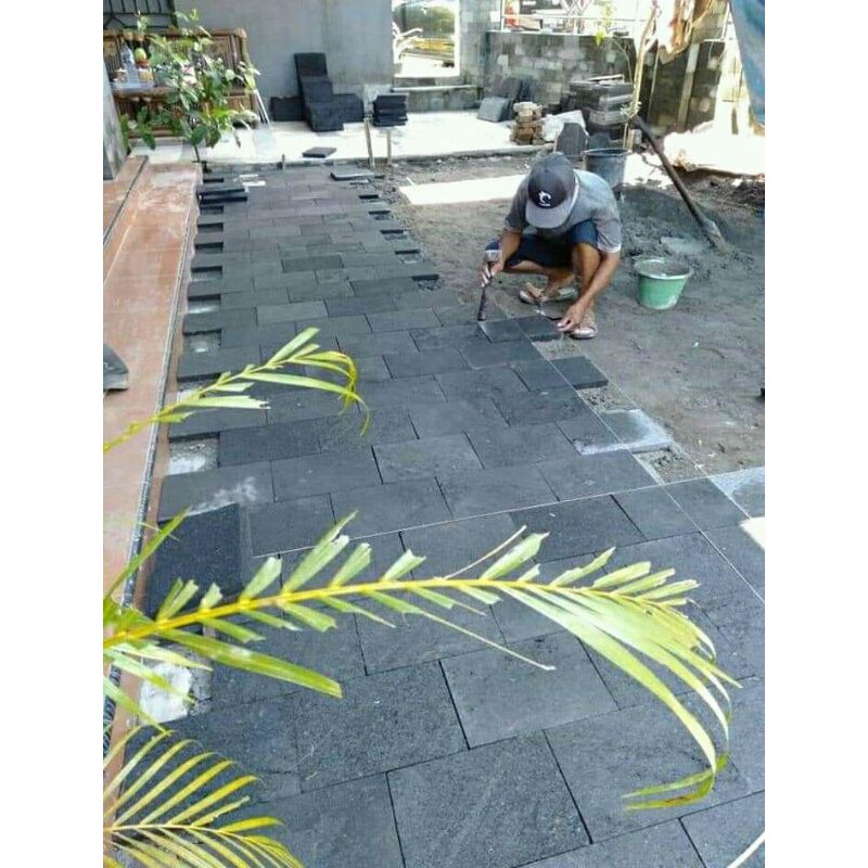 Jual batu alam candi tempel dinding dekorasi dinding batu alam | Shopee ...