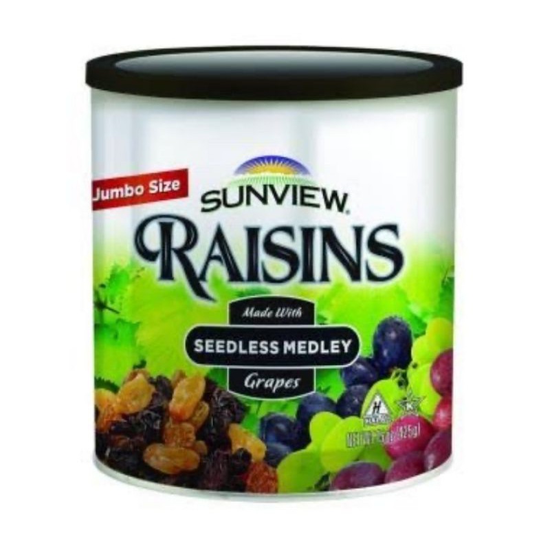Jual Sunview Raisins Size Jumbo 425 gram - Kismis | Shopee Indonesia