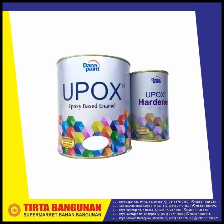 Jual DANAPAINT UPOX CAT LANTAI KERAMIK /UPOX EPOXY + HARDENER 0.9 LT ...