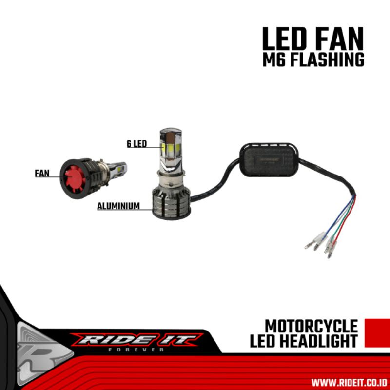 Jual LAMPU DOP DEPAN MOTOR LEG 6 MATA SISI NYALA PUTIH RIDE IT | Shopee ...