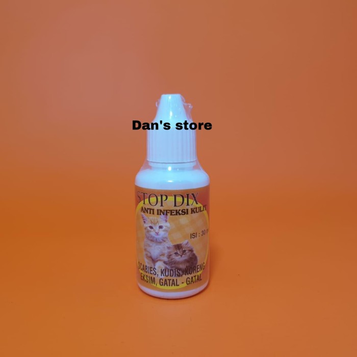 Jual Stop Dix Cat - Obat Anti Infeksi Kulit Kucing | Shopee Indonesia