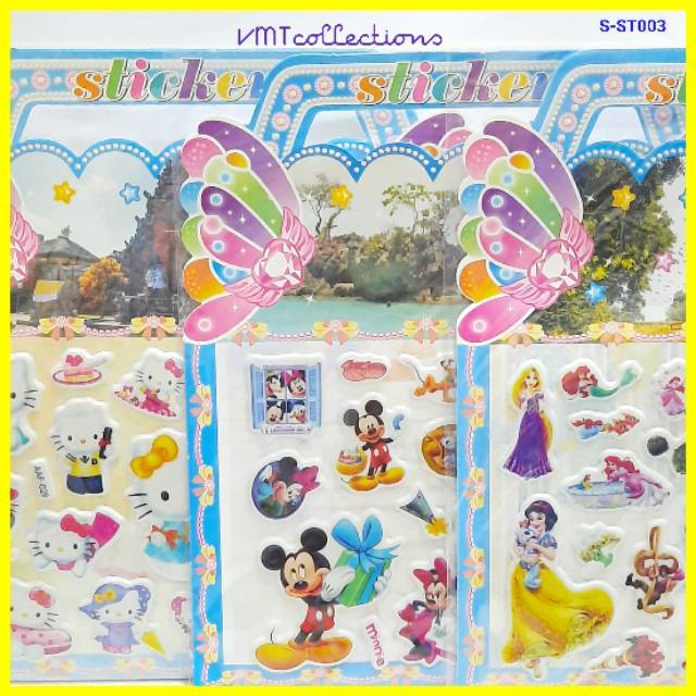 Jual VMT - 2in1 STIKER KARAKTER / STIKER DAN MEWARNAI / STIKER MODEL ...