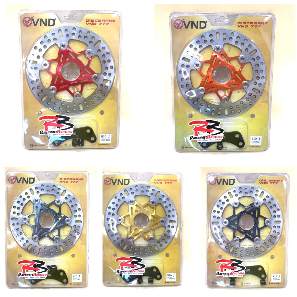 Jual Piringan Cakram Rem Disc Brake VND 220 mm 0277 Yamaha Mio - J M3 ...