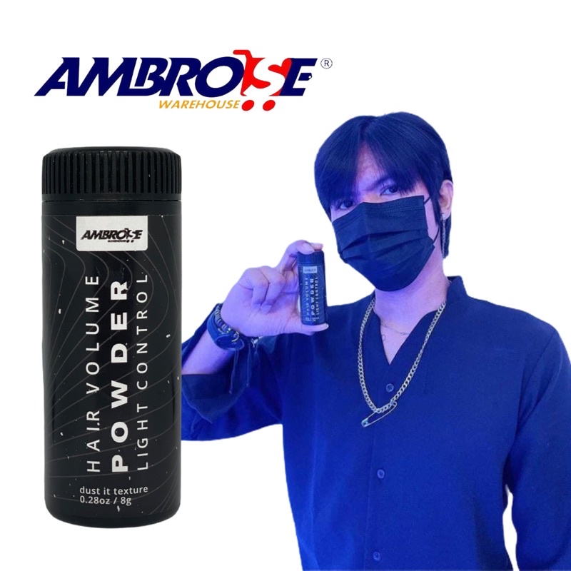 Jual AMBROSE HAIR POWDER / SEVICH HAIRPOWDER / POMADE BUBUK RAMBUT ...