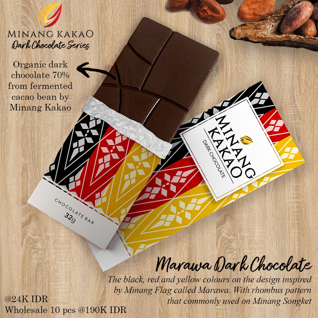 Jual Organic Dark Chocolate - Marawa series | Shopee Indonesia