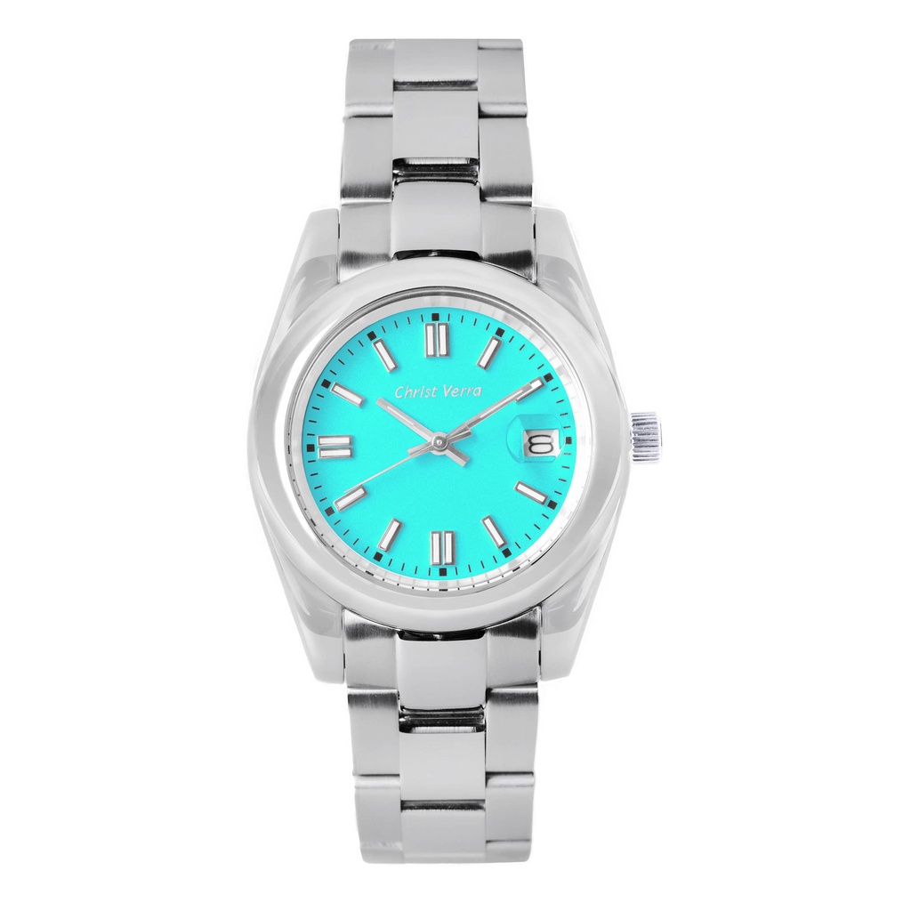 Jual Christ Verra Woman's Casual Watch CV 10798L-11 L-BLU | Shopee ...