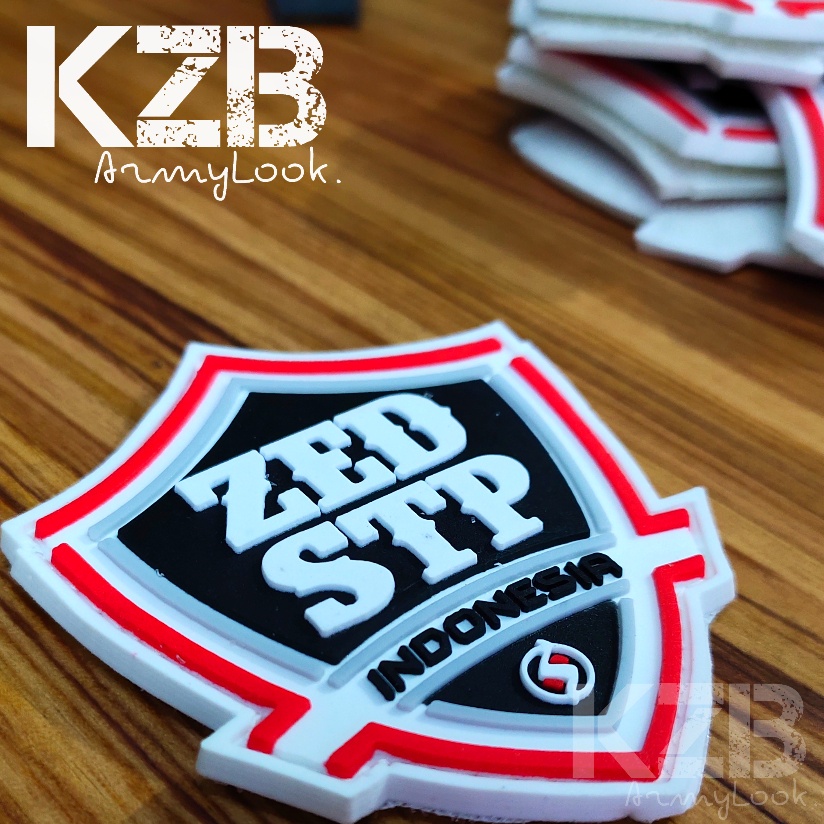 Jual Patch Rubber Velcro ZED STP INDONESIA | Shopee Indonesia