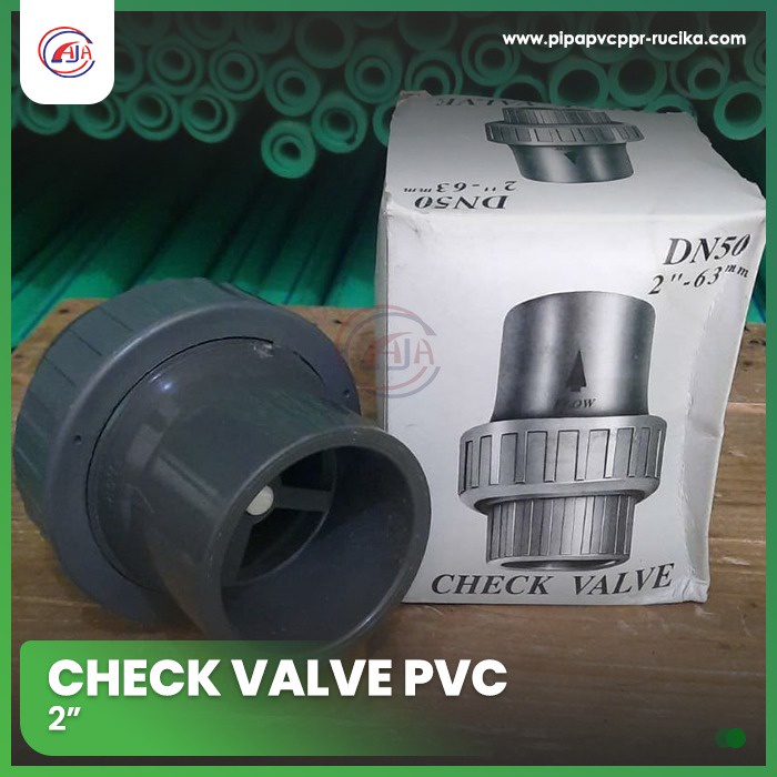 Jual Check Valve PVC 2" / Check Valve PVC 2 Inch / Check Valve 2 ...