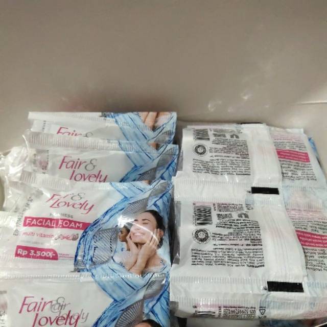 Jual Fair & lovely facial foam sachet (sabun cuci muka) | Shopee Indonesia