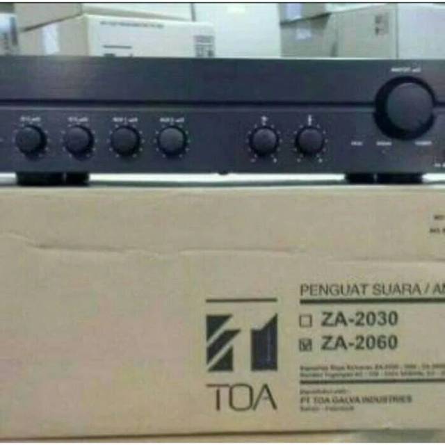 Jual Amplifier Ampli Amply TOA ZA2060 ZA-2060 ZA 2060 60W 60 W WATT ...