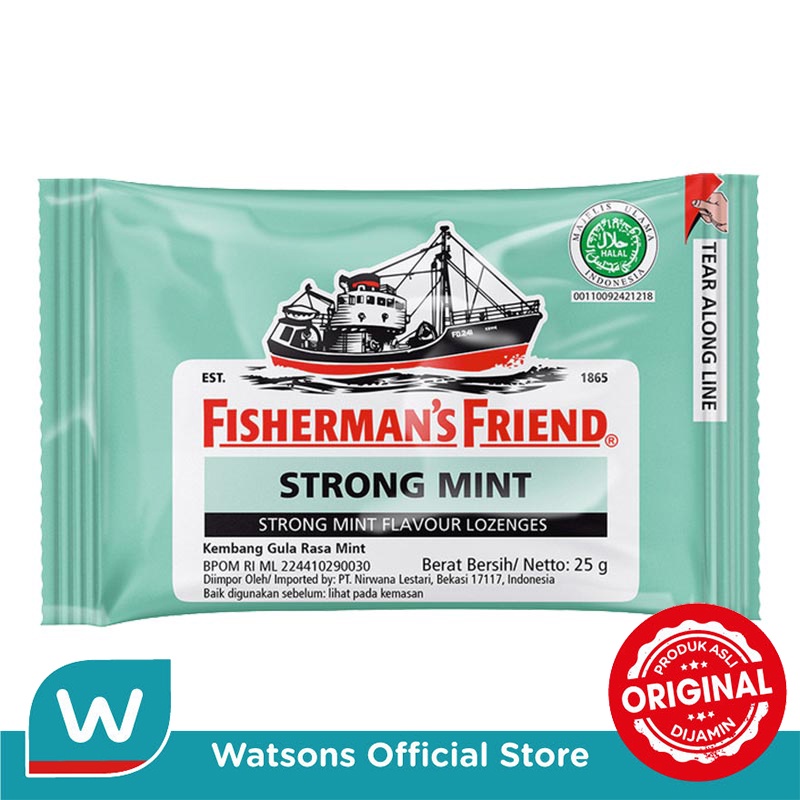 Jual Fisherman Strong Mint 25gr | Shopee Indonesia