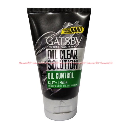 Jual Gatsby Oil Control Clay Lemon 100gr Powder Cooling Face Wash Sabun Muka Pria Cowok Gatsbi ...