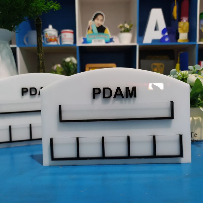 Jual Papan PDAM Bahan akrilik Ukuran 20 x 13 cm | Shopee Indonesia