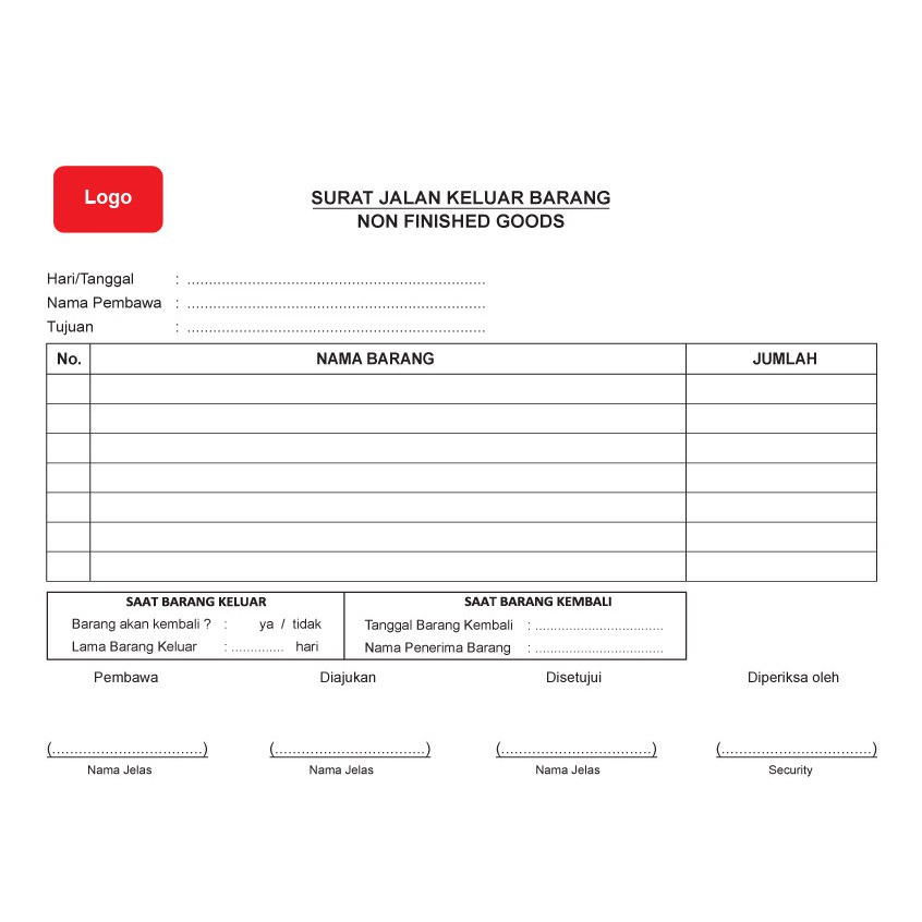 Jual 1/2F 4PLY 2WARNA CUSTOM NOTA, SURAT JALAN, KWITANSI, BON | Shopee ...