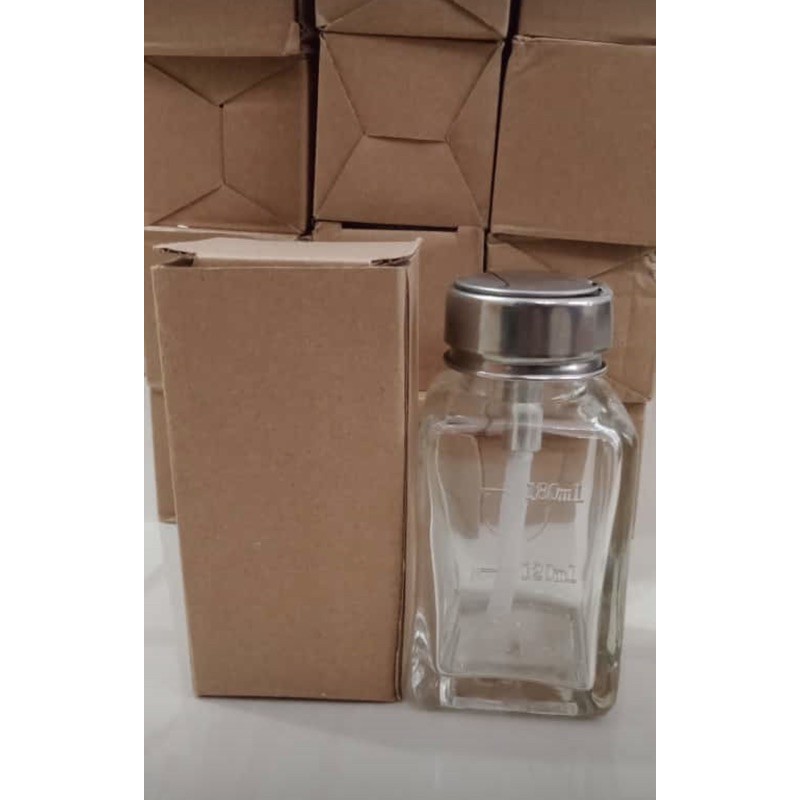 Jual BOTOL TINER KACA 180 ML | Shopee Indonesia