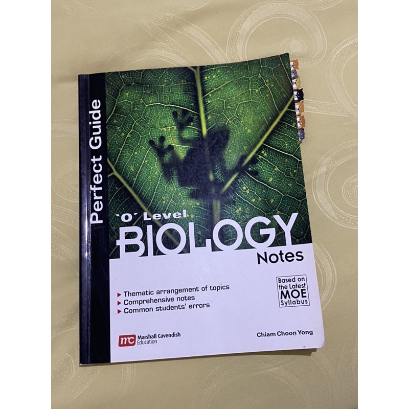 Jual Perfect Guide of ‘O’ Level Biology Notes Summary Second-hand ...