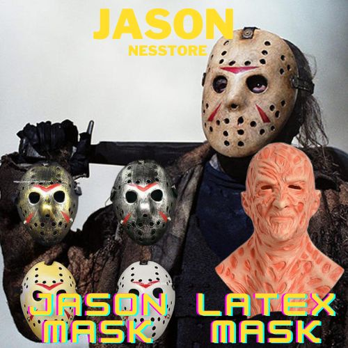 Jual Jason Mask Mask Topeng Jason Silver Gold Yellow | Shopee Indonesia