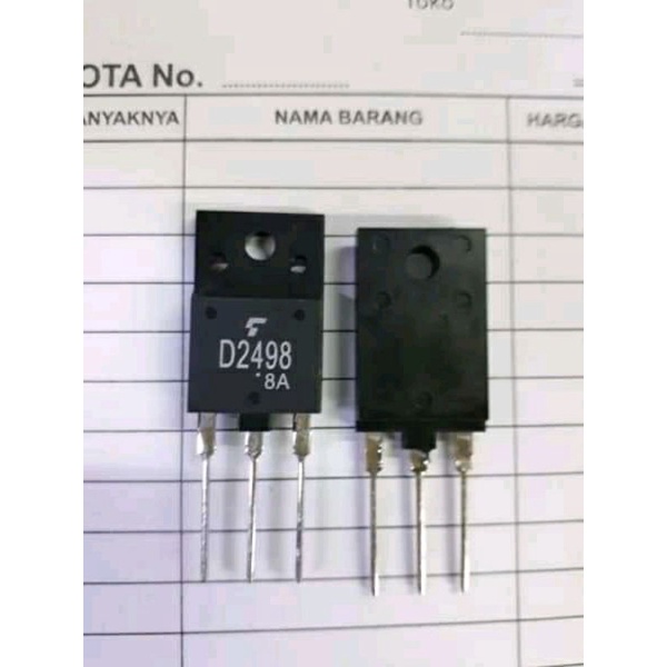 Jual TRANSISTOR D2498 ORIGINAL PRODUK | Shopee Indonesia