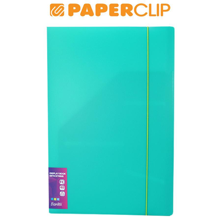 Jual DISPLAY BOOK / CLEAR HOLDER BANTEX 3125 FOLIO 40 POCKET 22 ...