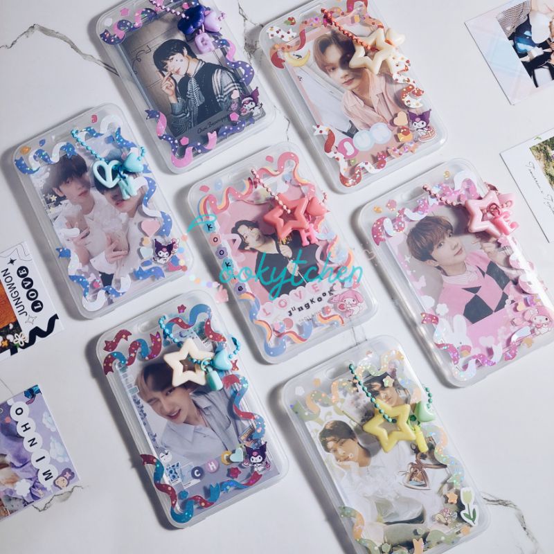 Jual PHOTOCARD HOLDER ACRYLIC STICKER DECO KPOP | Shopee Indonesia
