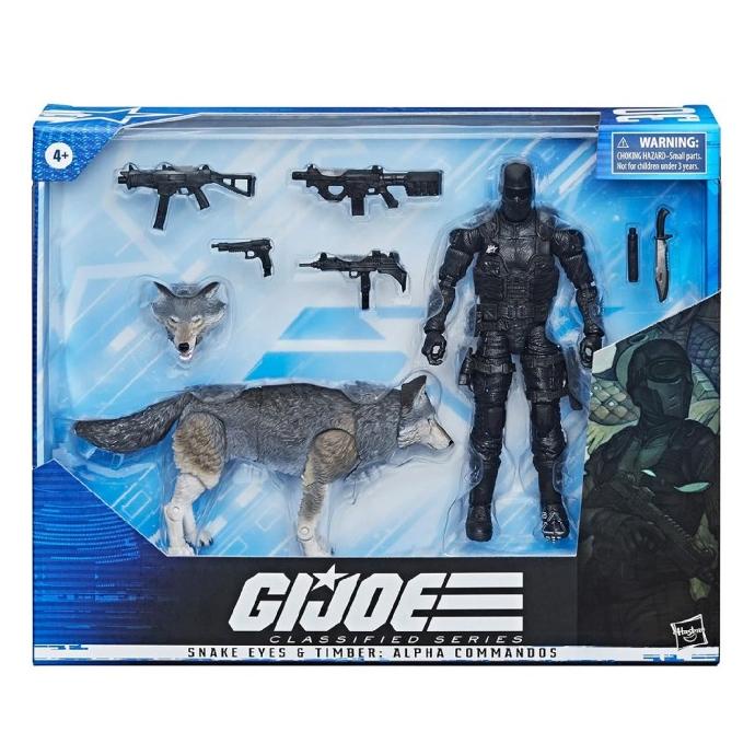Jual GI Joe Classified Series Snake Eyes and Timber Wolf Alpha ...
