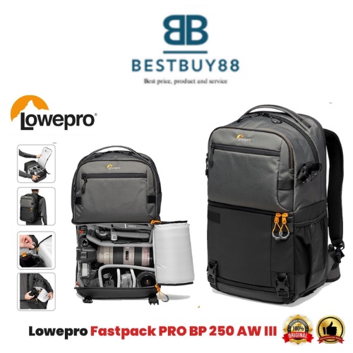 Jual FASTPACK PRO BP 250 AW III Grey | Shopee Indonesia