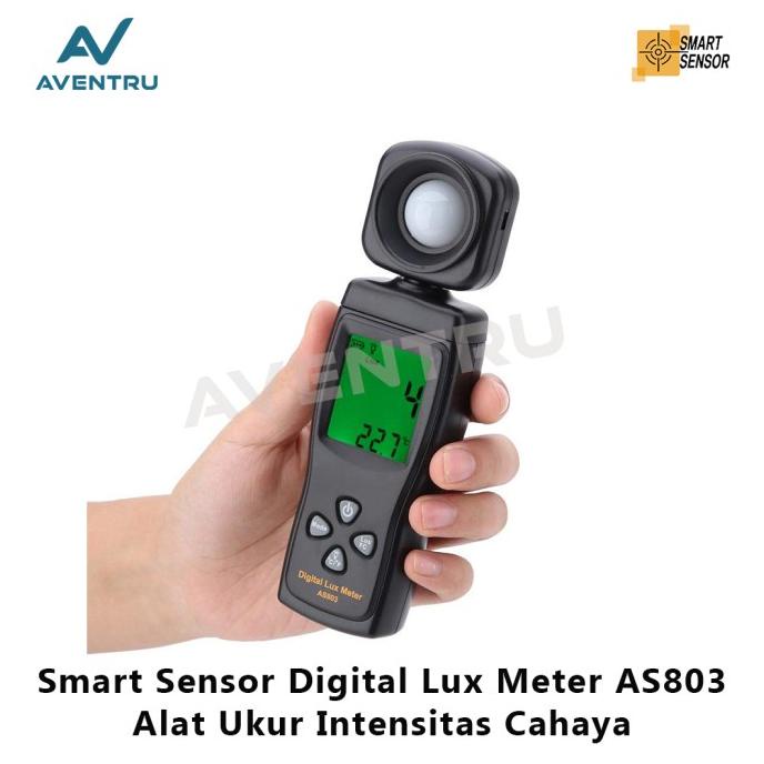 Jual Smart Sensor Digital Lux Meter Alat Ukur Intensitas Cahaya AS803 | Shopee Indonesia