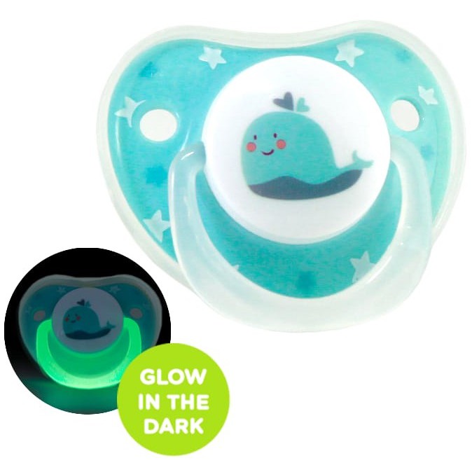 Jual Little Baby Empeng Bayi Glow in The Dark 0m+ (Orthodontic Pacifier ...