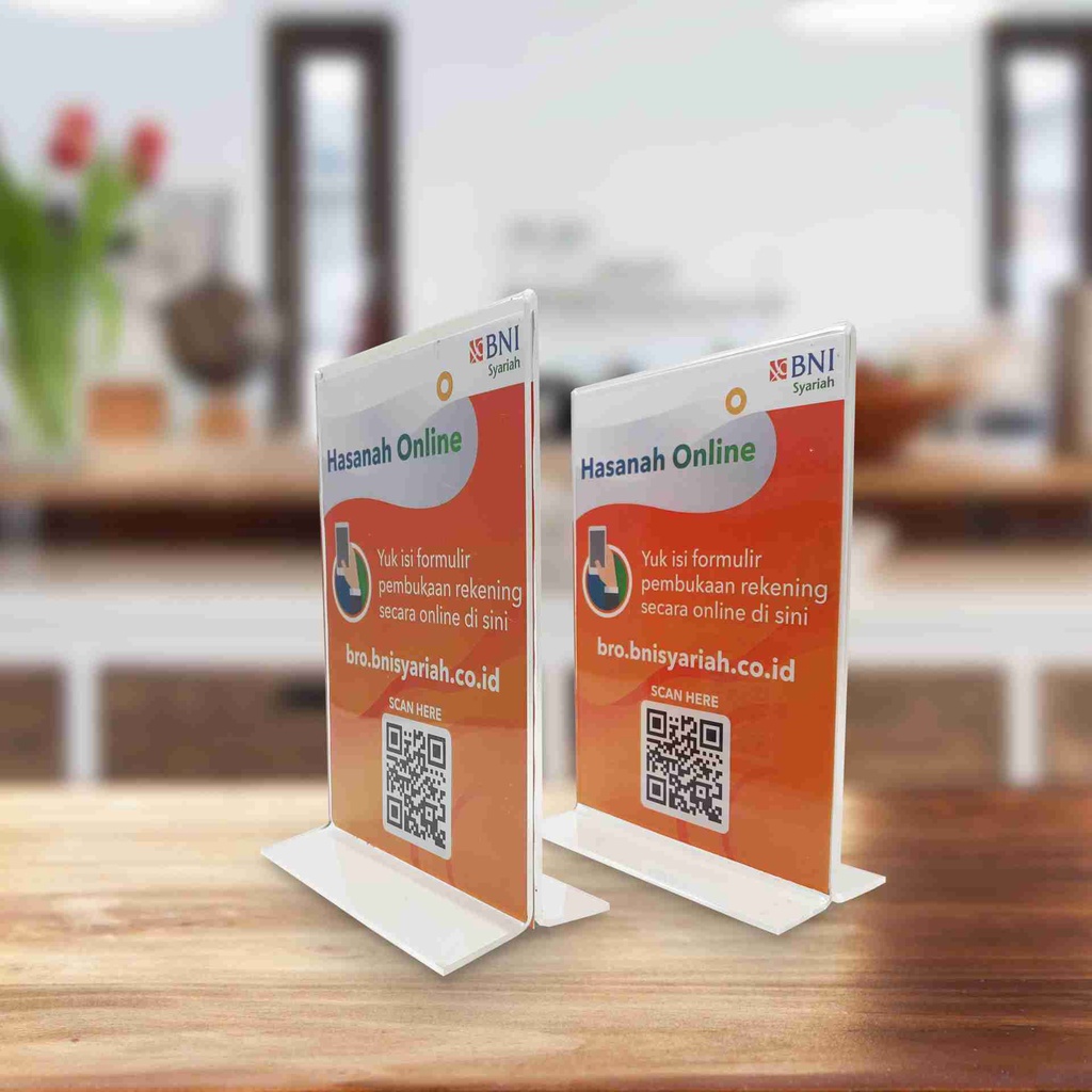 Jual Tentcard Akrilik ukuran A4 | Shopee Indonesia