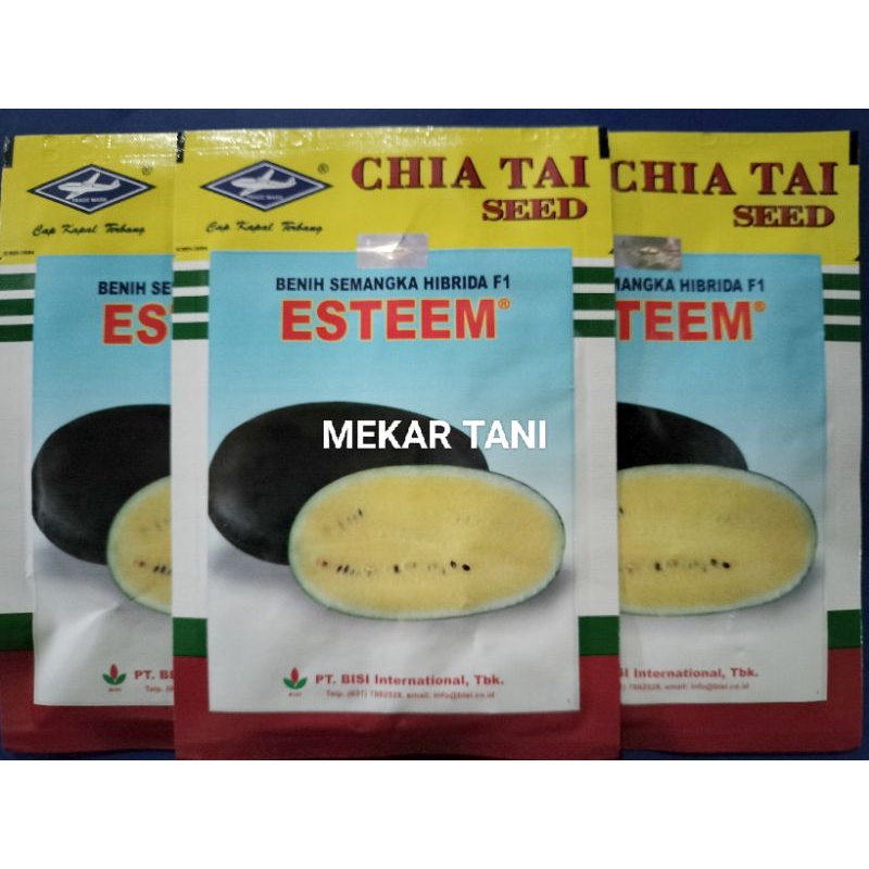 Jual Benih Semangka Kuning Hibrida F1 Esteem 10gr Shopee Indonesia