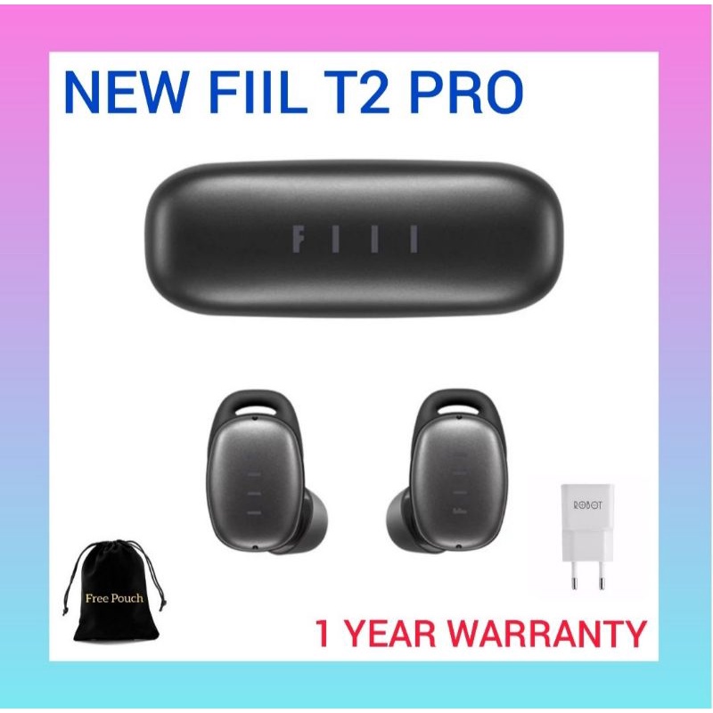 Jual Fiil T2 Pro ANC ENC Ambient TWS Earphone Earbud Bluetooth 5.2 Game ...