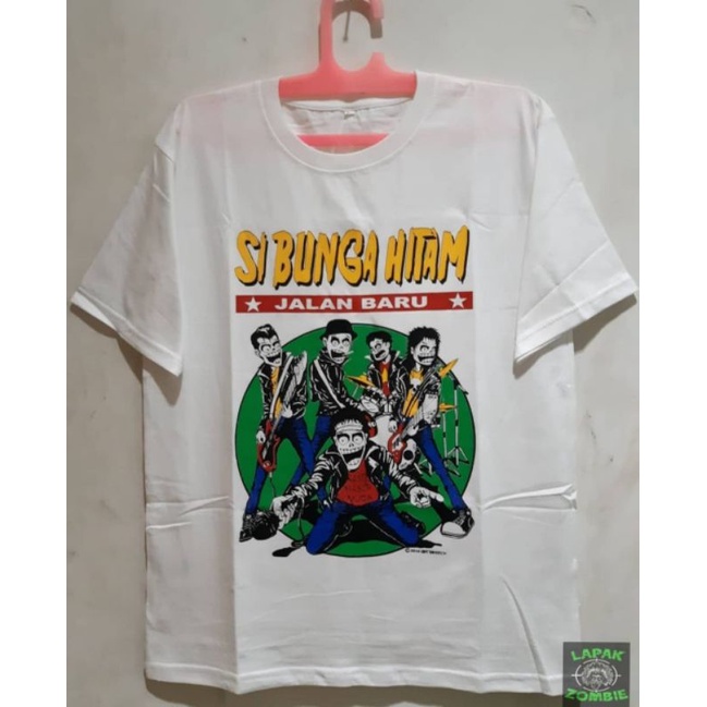 Jual kaos band punk bunga hitam | Shopee Indonesia