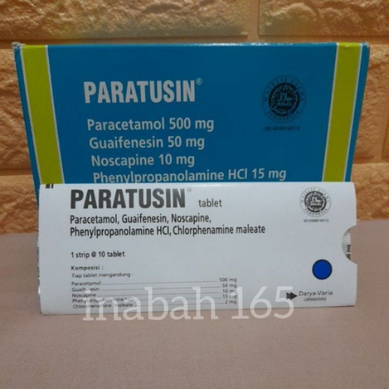 Jual Paratusin tablet isi 10 tablet (Per-strip) | Shopee Indonesia
