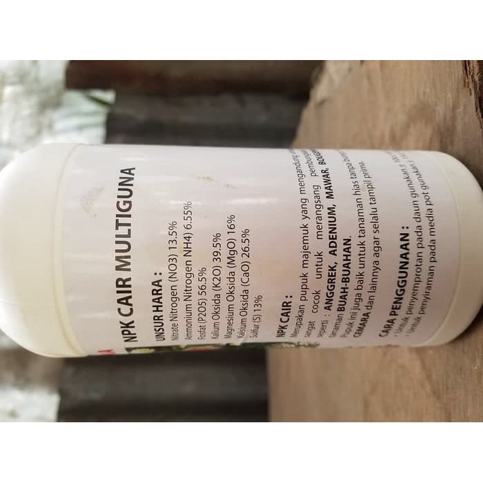Jual PUPUK NPK MULTIGUNA CAIR 500 ML | Shopee Indonesia