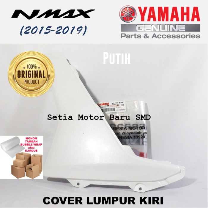 Jual Mole Side Cover Sayap Depan Front Lumpur Nmax Lama N Max Old Putih ...