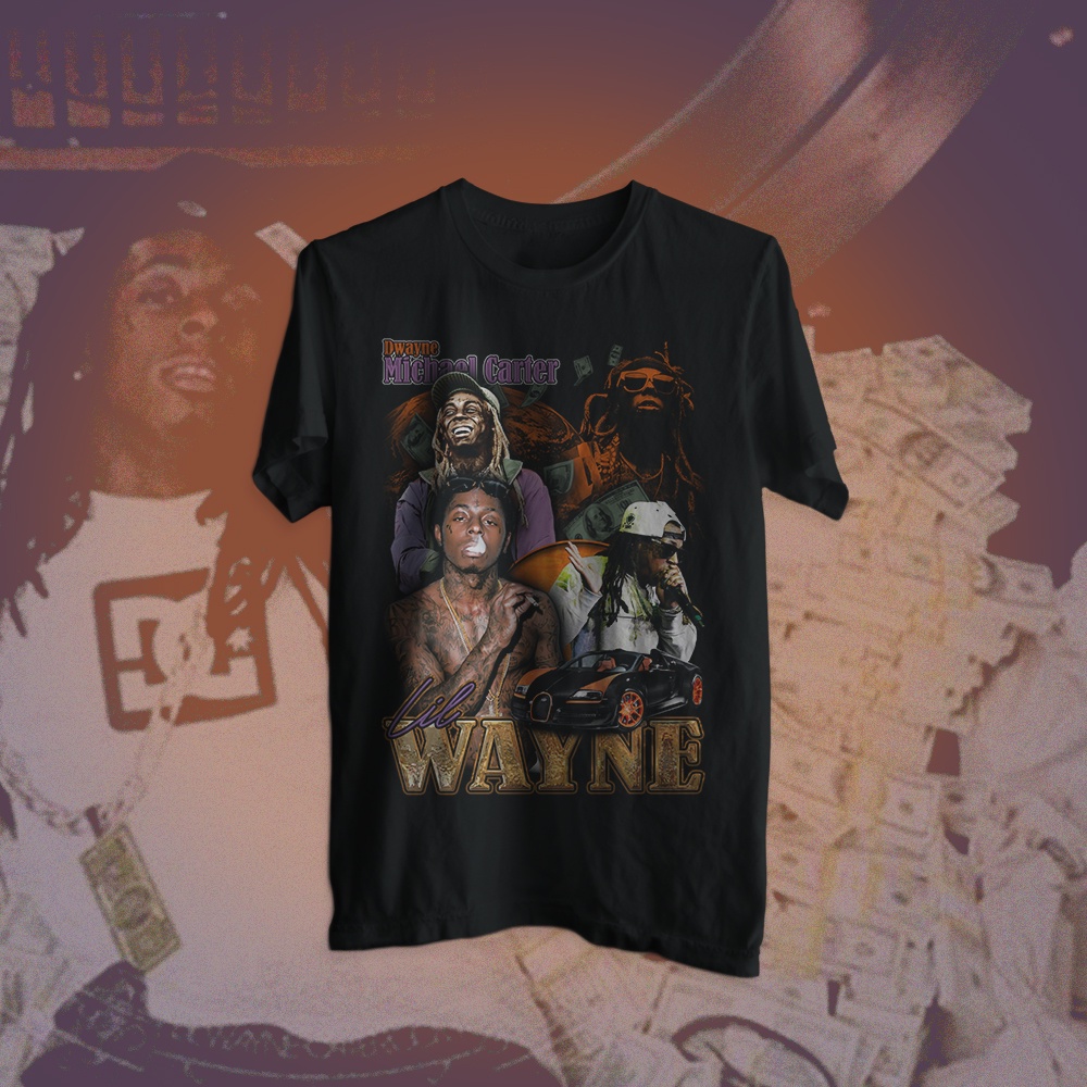 Jual RAP TEE - LIL WAYNE | Shopee Indonesia