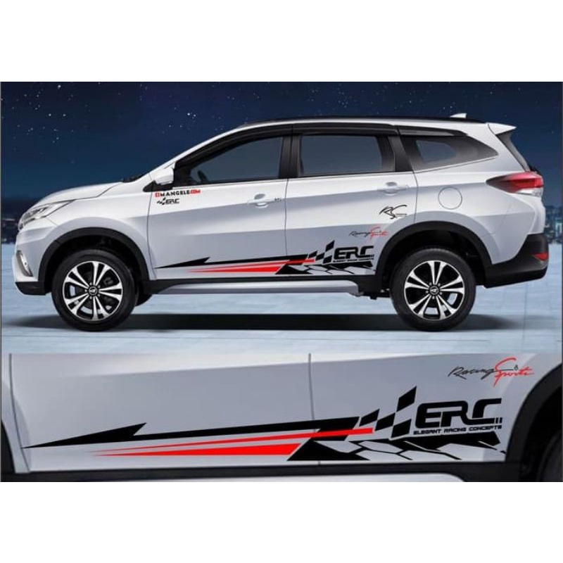 Jual 0440 Sticker mobil Rush new terios x pander innova all type mobil ...