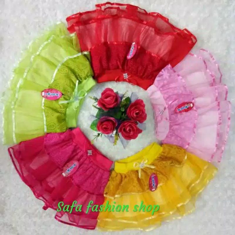 Jual Rok brokat tutu anak perempuan, 1-3 th cantik,lucu, anggun dan ...