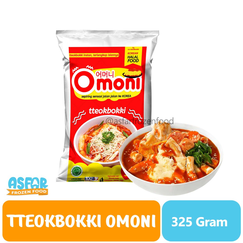 Jual Tteokbokki Frozen Home Made OMONI | Shopee Indonesia