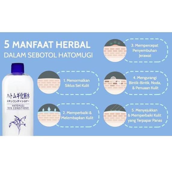 Jual Hatomugi Skin Conditioner Original - 500ml PnP |New Product ...