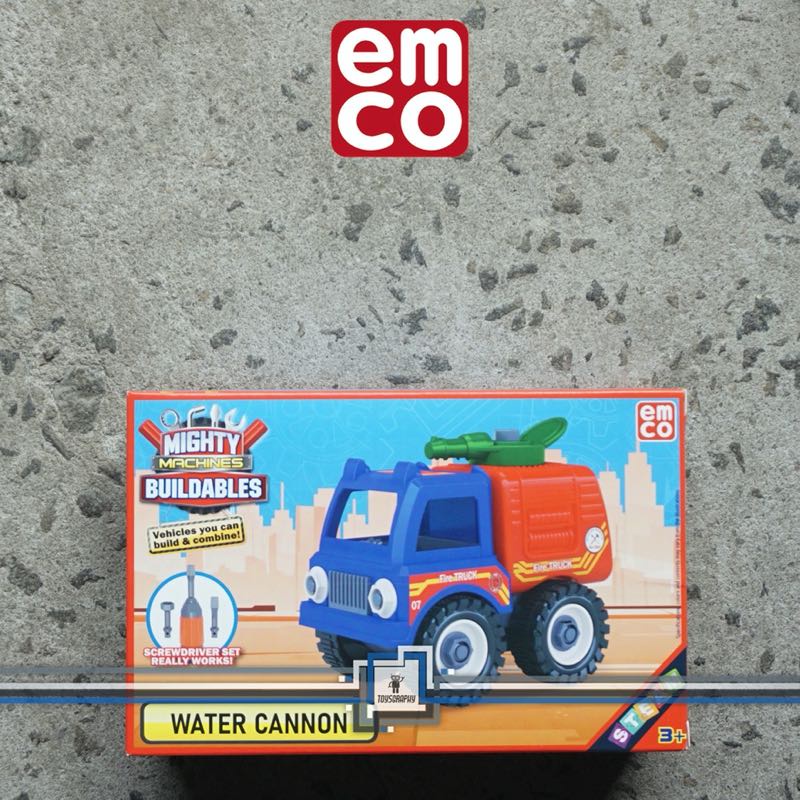 Jual Mighty Machines Buildables WATER CANNON Build Combine Brix Bricks ...